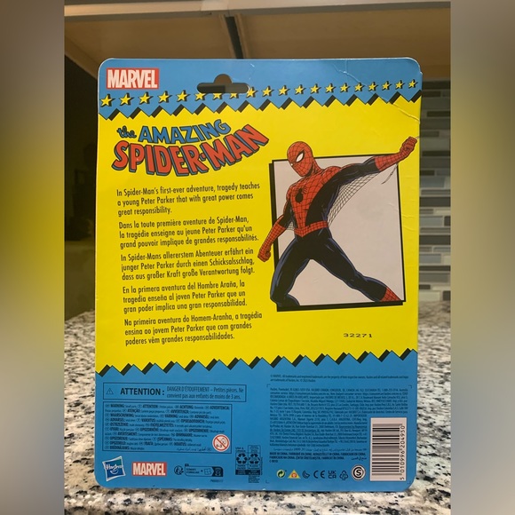 Hasbro | Toys | Marvel Legends The Amazing Spiderman Web Wings Retro 6 ...